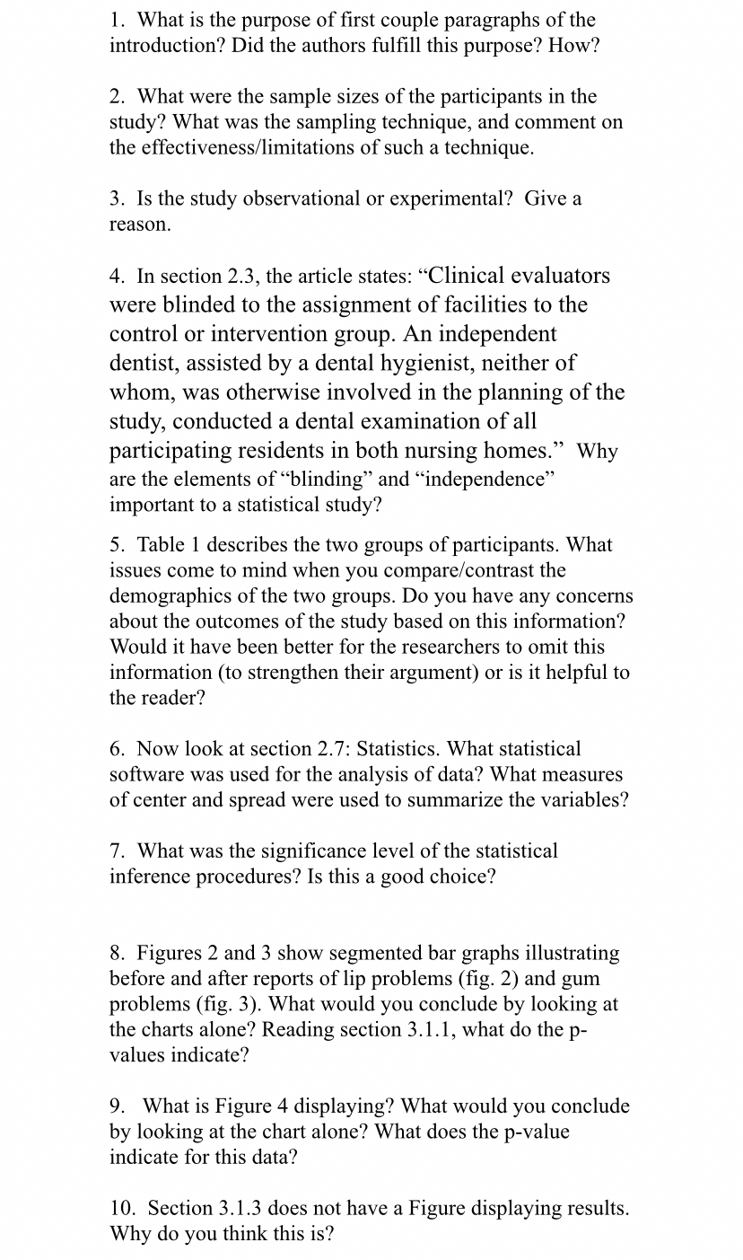 What is the purpose of first couple paragraphs of the | Chegg.com