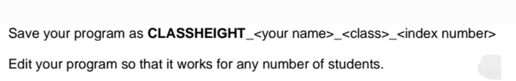 Solved The following program accepts the height in metres | Chegg.com