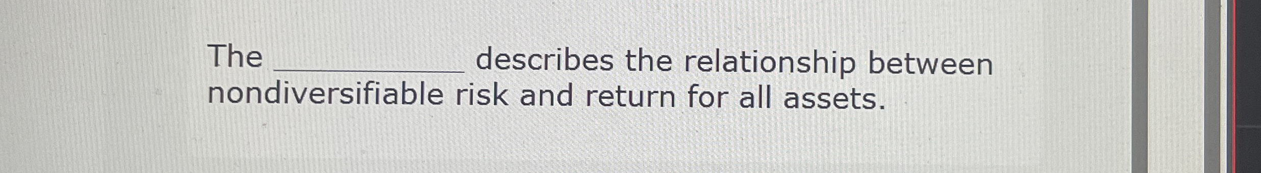 Solved The describes the relationship between | Chegg.com