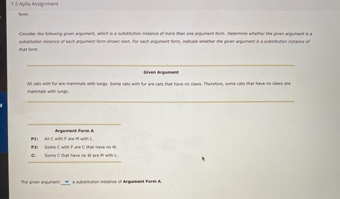 Multiple Argument Forms Answer All 6 Questions With
