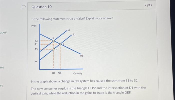 Solved Is the following statement true or false? Explain | Chegg.com