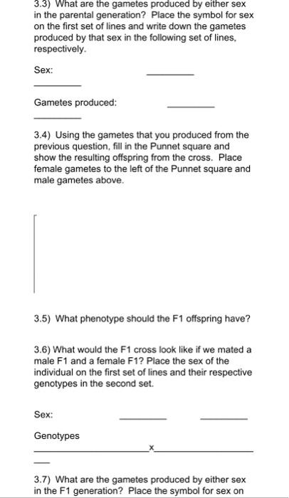 Solved 2.9) What is the phenotypic distribution for | Chegg.com