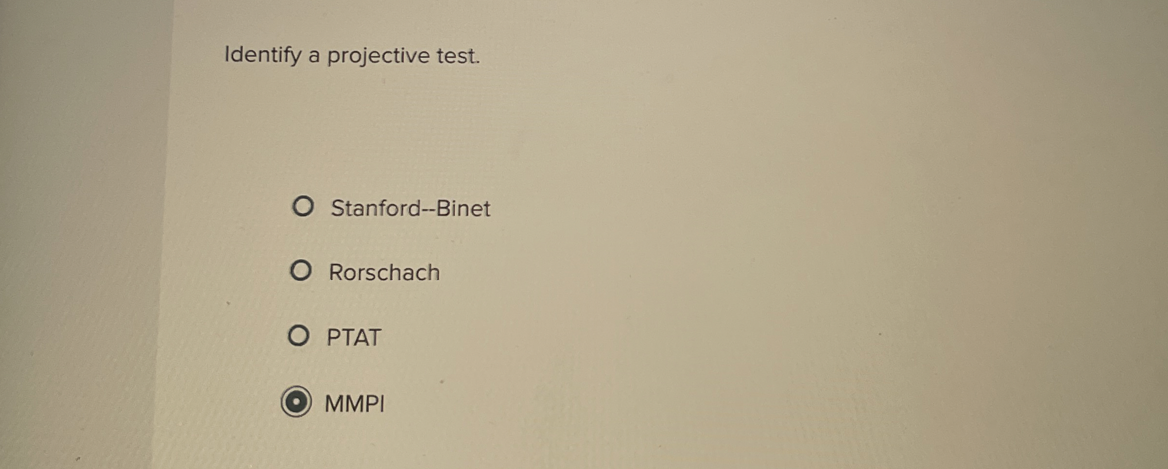 Solved Identify a projective | Chegg.com