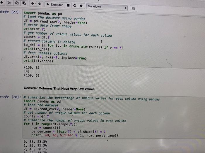 Solved Replace the question mark by the correct answer We | Chegg.com