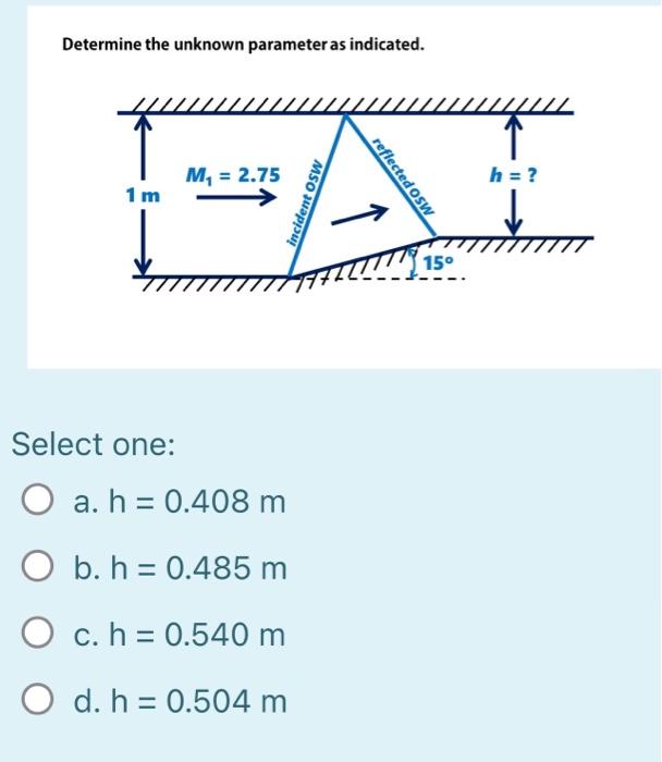 Determine the unknown parameter as indicated. Select | Chegg.com