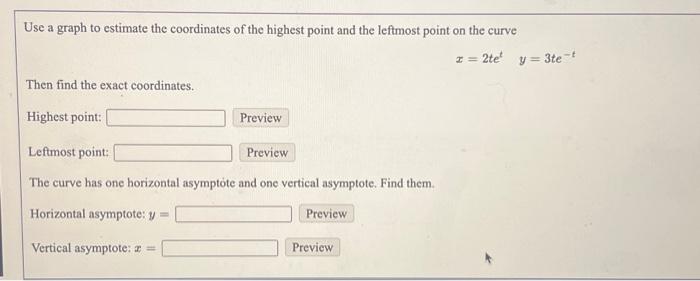 Solved Use a graph to estimate the coordinates of the | Chegg.com
