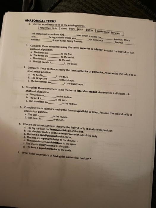 Solved 7. Short Story Incorporate the following terms into a | Chegg.com