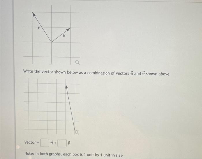 Solved Write the vector shown above in component form. | Chegg.com