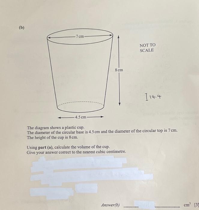 Solved (b) -7 cm- -4.5 cm- 8 cm Using part (a), calculate | Chegg.com