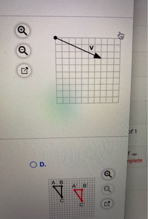 Solved Construct the translation of the triangle ABC using | Chegg.com