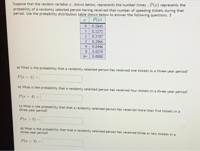 Solved 2 Suppose that the random variable x, shown below, | Chegg.com