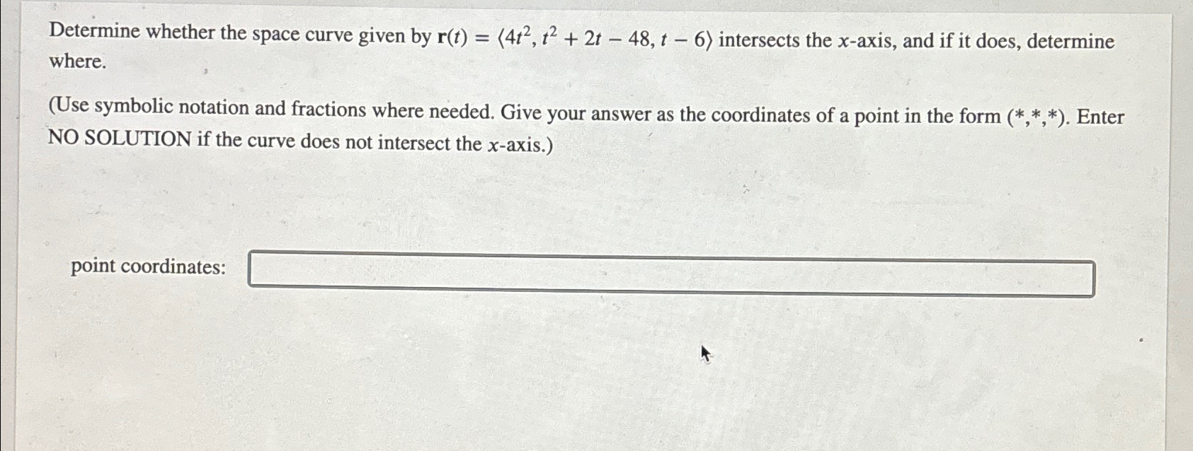 Solved Determine whether the space curve given by | Chegg.com