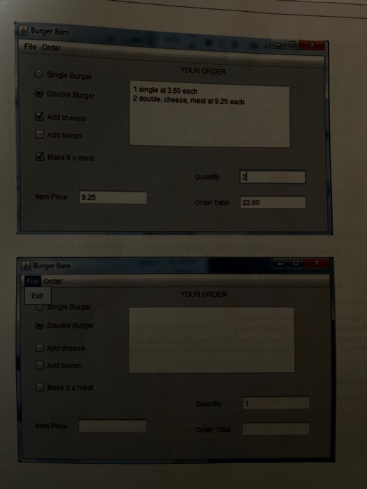 Solved CIS355A Week 3 Lab Enhanced GUI Application using | Chegg.com