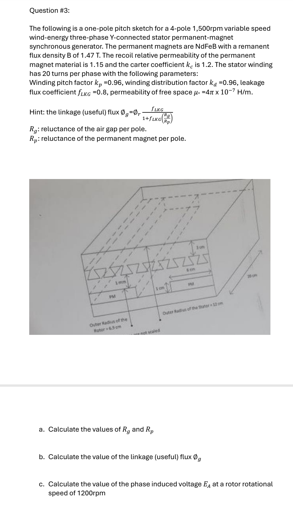 Solved Question #3:The following is a one-pole pitch sketch | Chegg.com