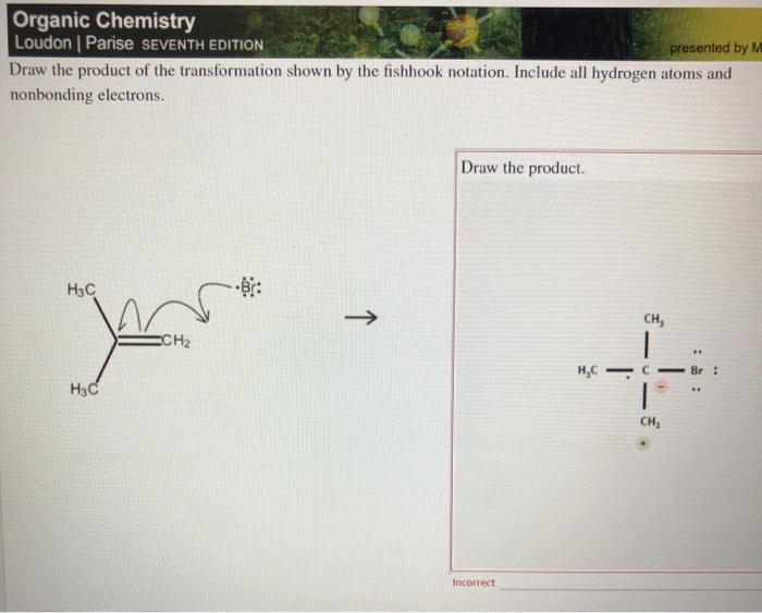 Solved draw the product of the transformation shown by the | Chegg.com