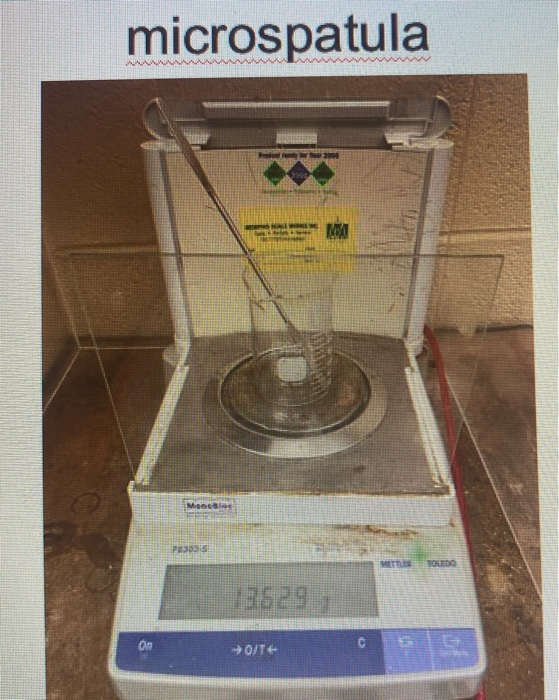 Solved 3. Regarding the measurement of the mass of the metal | Chegg.com
