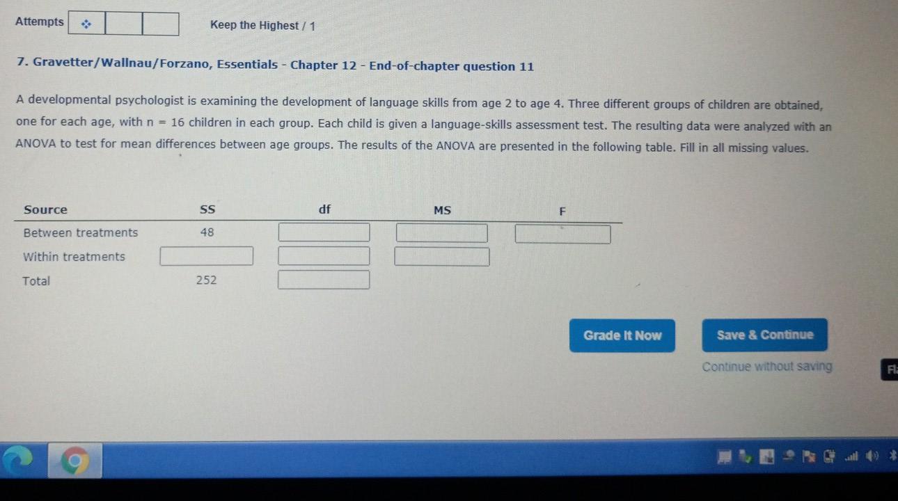 Solved Attempts Keep the Highest / 1 7. | Chegg.com