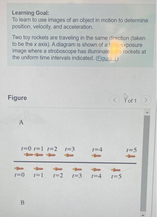Solved At what time(s) do the rockets have the same | Chegg.com