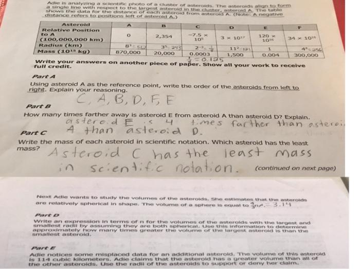 Solved Write your answers on another piece of pap̧er. Show | Chegg.com