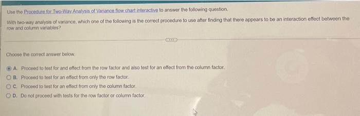 Solved Use the Procedure for Two-Way Analysis of Variance | Chegg.com