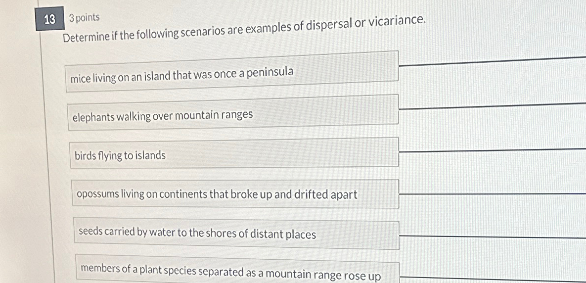Solved 13 ﻿pointsDetermine if the following scenarios are | Chegg.com