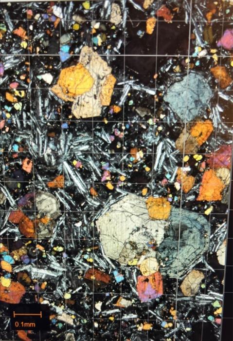 Observe the olivine in slide 56 . Estimate the | Chegg.com