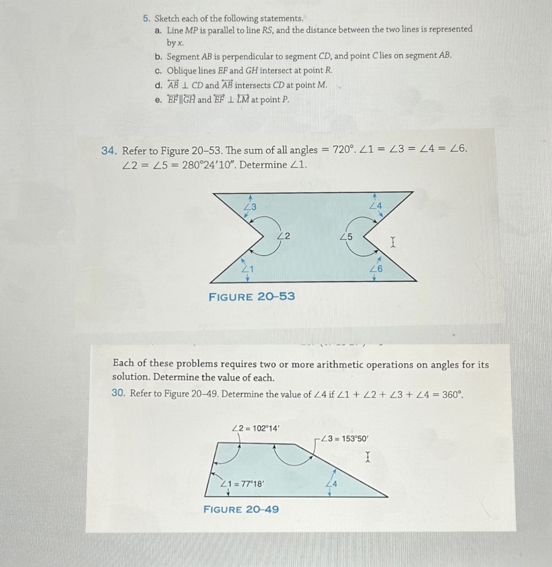 Solved Sketch each of the following statements.a. ﻿Line MP | Chegg.com