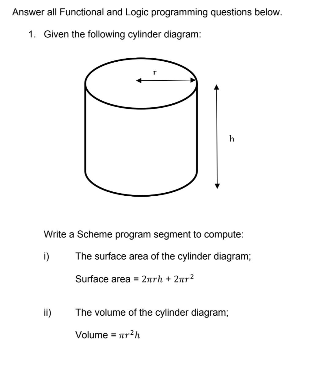 Solved Answer all Functional and Logic programming questions | Chegg.com