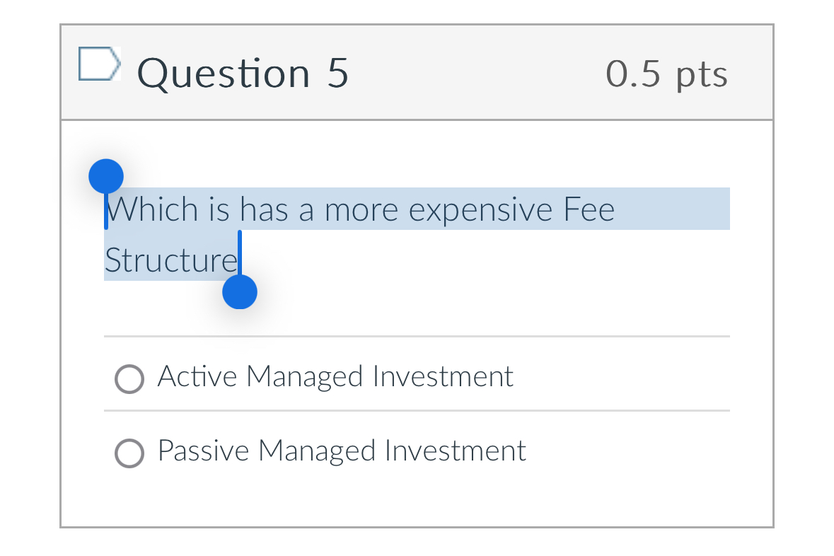 Solved Question 50.5 ptsWhich is has a more expensive | Chegg.com Solved Question 50.5 ptsWhich is has a more expensive | Chegg.com