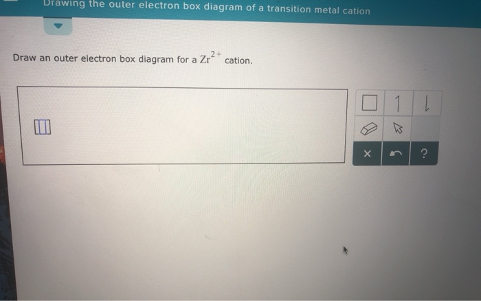 Solved Drawing the outer electron box diagram of a | Chegg.com