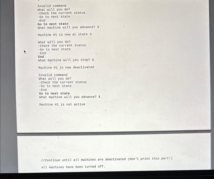 Solved Assignment 7B: Multiple Finite State Automata. Custom | Chegg.com