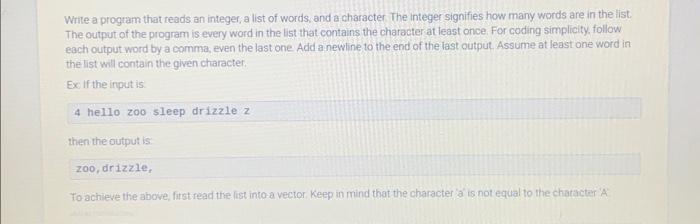 Solved Write A Program That Reads An Integer A List Of