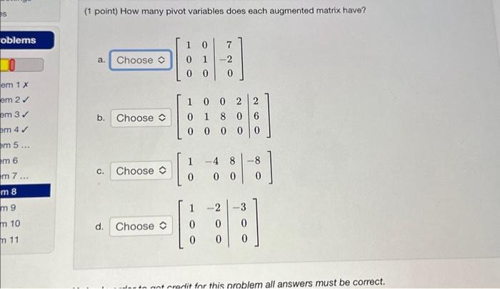 Solved es oblems em 1 x em 2 em 3 em 4 em 5 ... em 6 em | Chegg.com