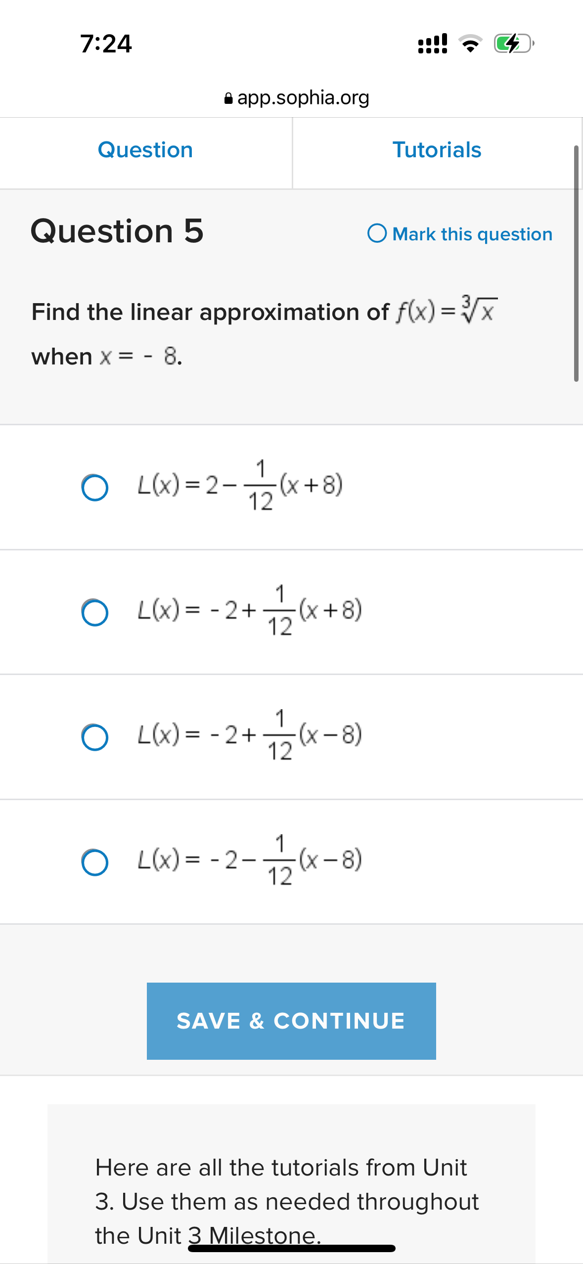 Solved Here are all the tutorials from UnitUse them as | Chegg.com