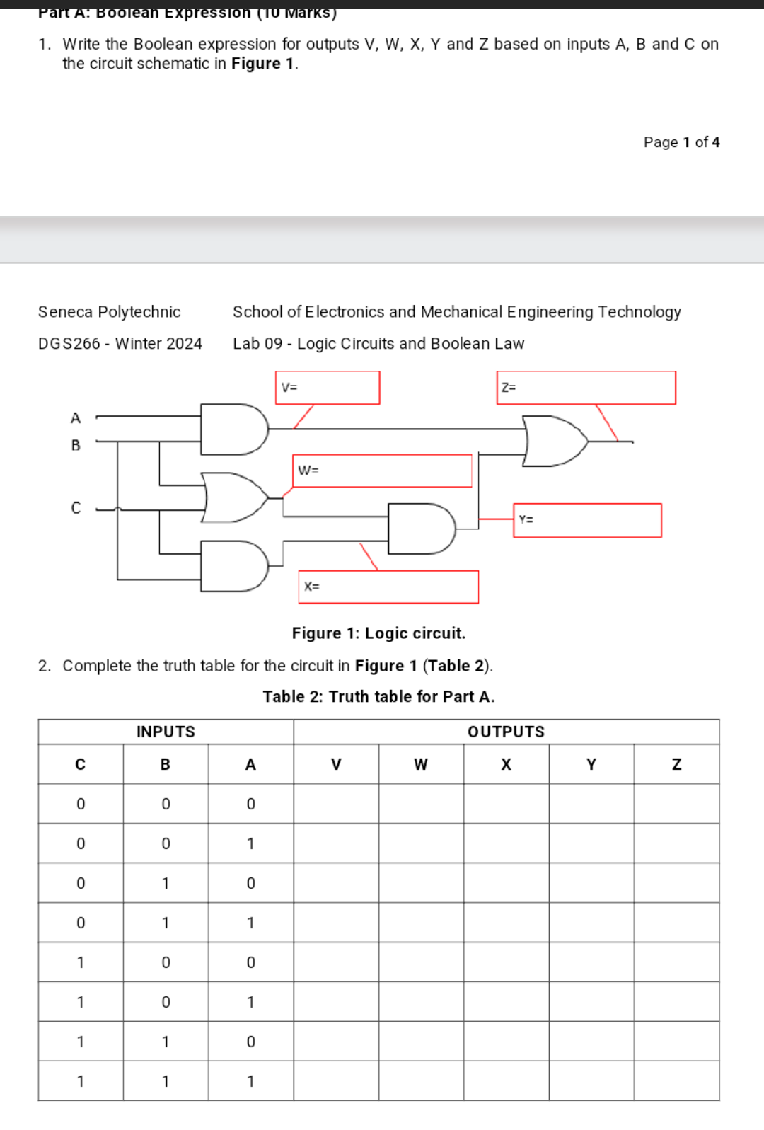 Solved Part A: Boolean expression (IU ivarks)Write the | Chegg.com