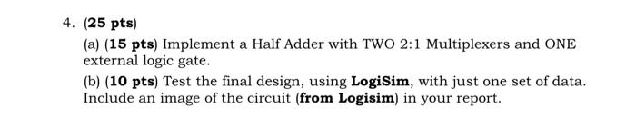 Solved Logic circuits design using combinational building | Chegg.com
