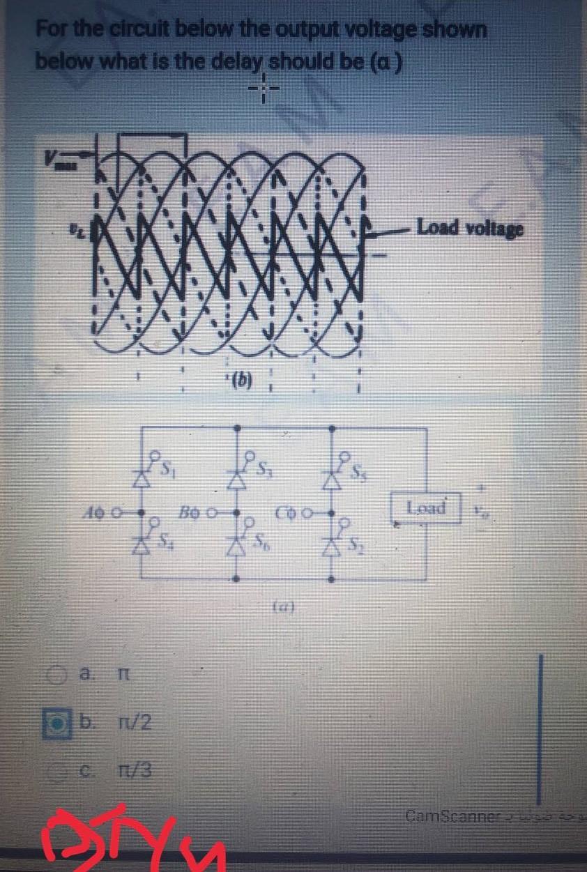 Solved A three-phase controlled rectifier has an input | Chegg.com