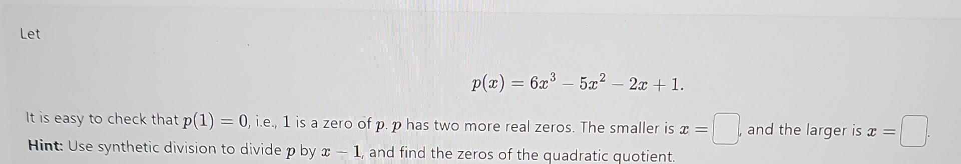 Solved Let f(x)=−5x4+x3−2x2+8. Find f(3) either by using | Chegg.com