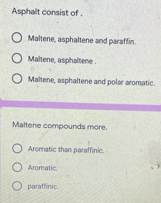 Solved More API of crude oil means that. More paraffinic | Chegg.com