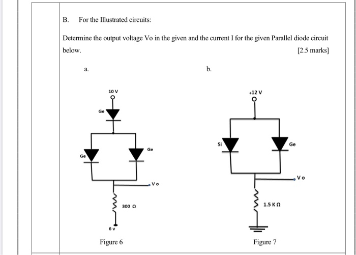 Solved 2 A. Calculate the current and the ouput voltage (Vo) | Chegg.com