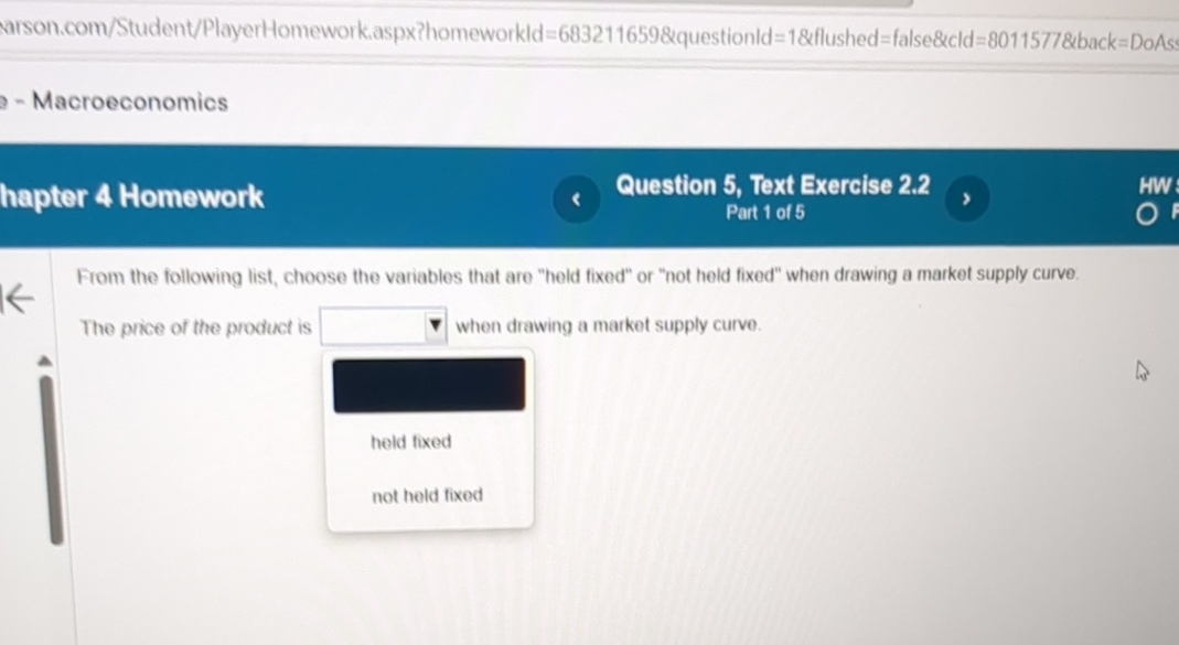 Solved From the following list, choose the variables that | Chegg.com