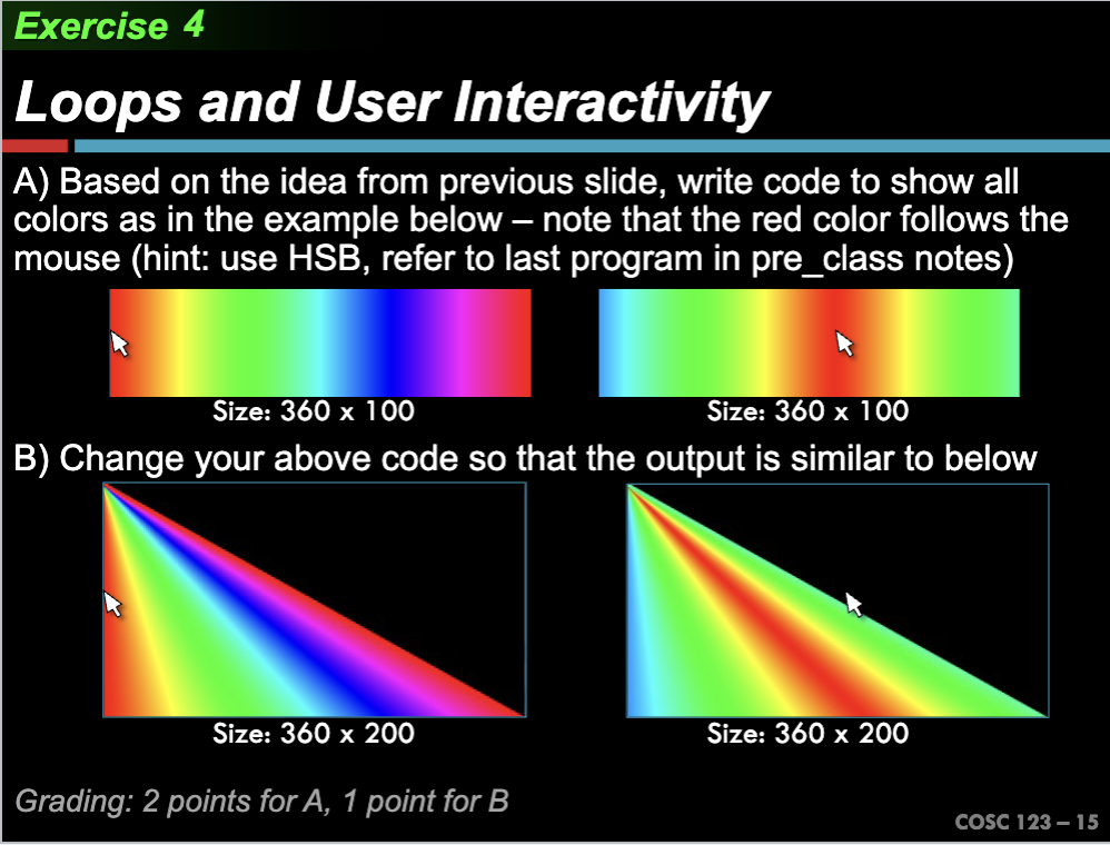 Solved Loops and User InteractivityA) ﻿Based on the idea | Chegg.com