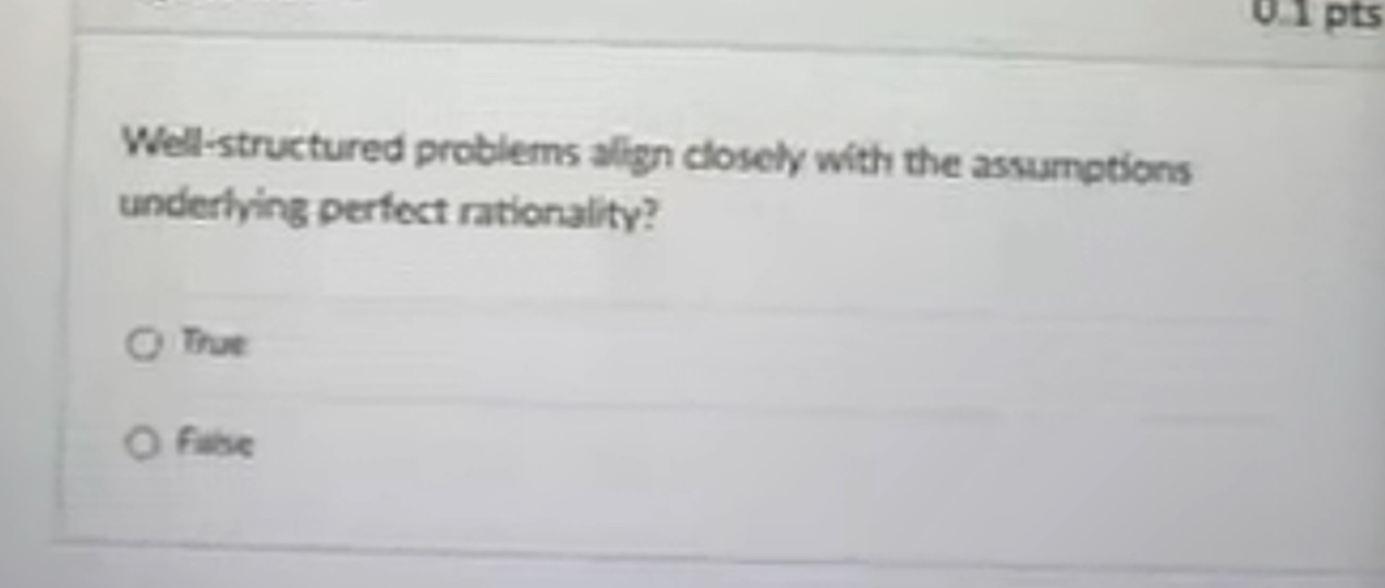 Solved Well-structured problems align closely with the | Chegg.com