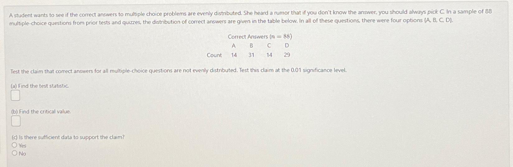 Solved \table[[Correct Answers | Chegg.com