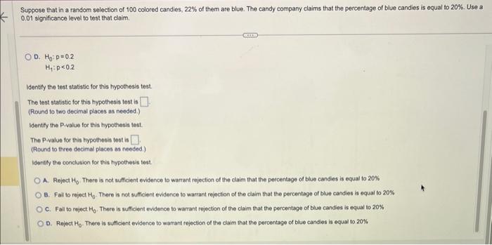 Solved Suppose that in a random selection of 100 colored | Chegg.com