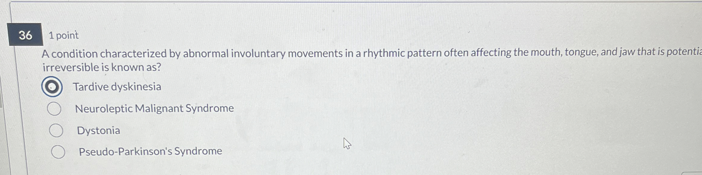 Solved 361 ﻿pointA condition characterized by abnormal | Chegg.com