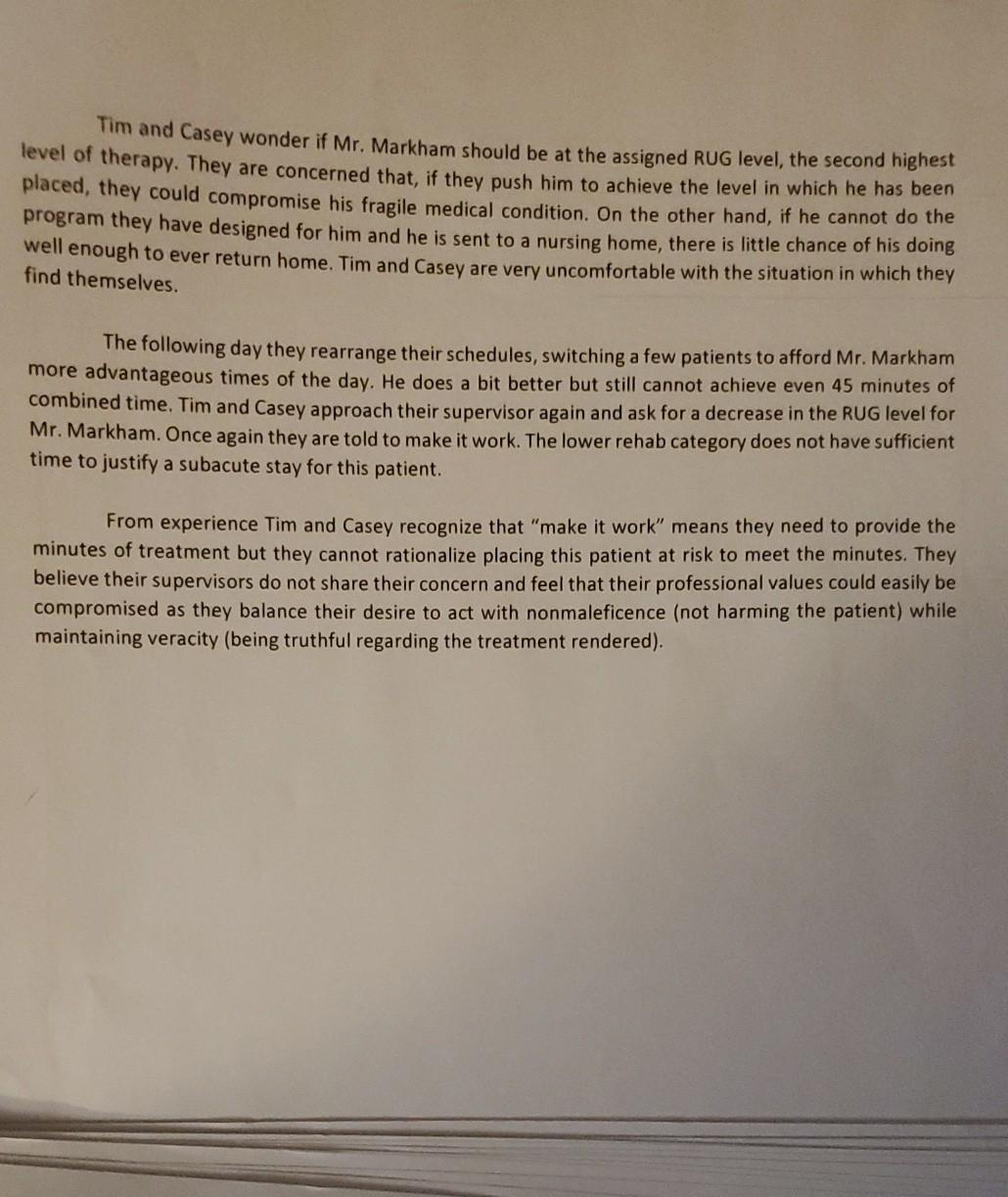 Solved Read the following case and apply the modified RIPS | Chegg.com