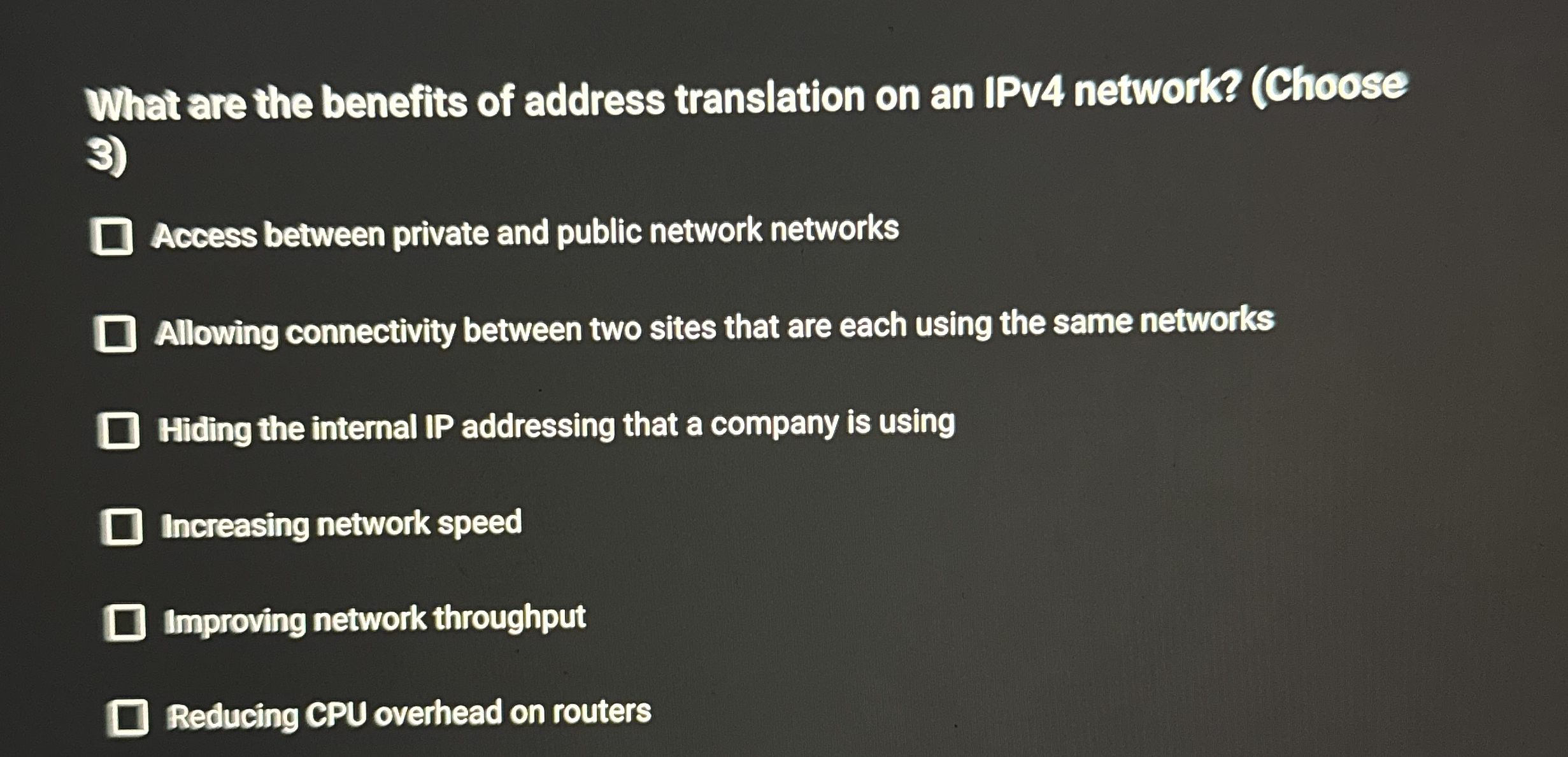 Solved What are the benefits of address translation on an | Chegg.com
