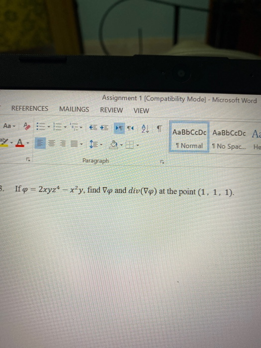 Solved Assignment 1 Compatibility Mode] Microsoft Word