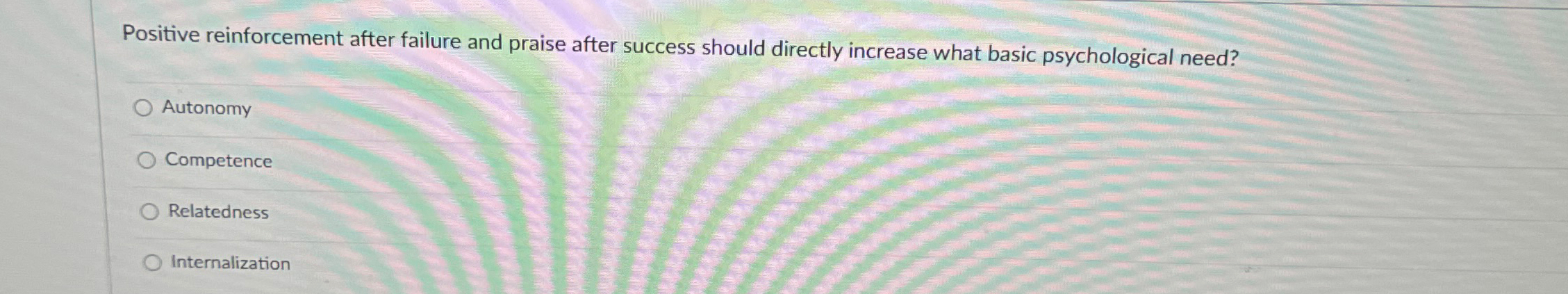 Solved Positive reinforcement after failure and praise after | Chegg.com